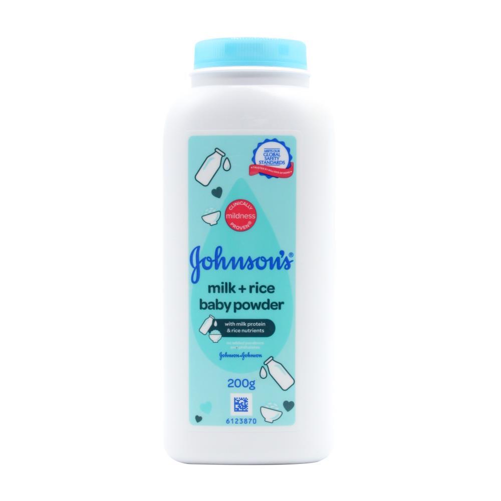 Johnsons Baby Powder Milk & Rice 200g – Douty African