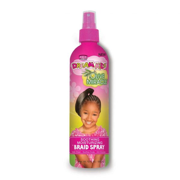 African Pride Dream Kids Olive Miracle Soothing Moisturizing Braid Spr ...