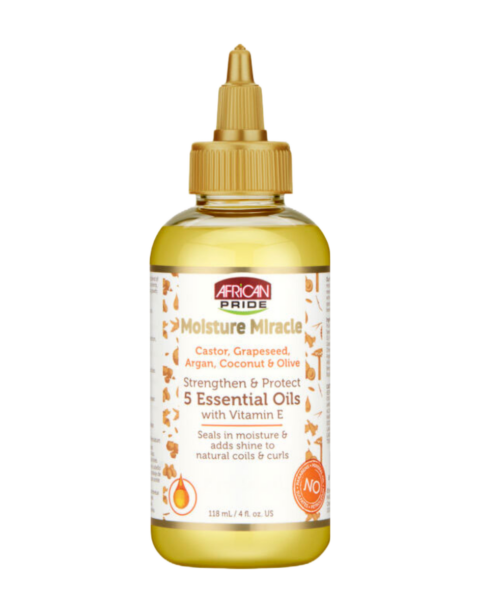African Pride - Moisture Miracle 5 Essential Oil 4oz – Douty African