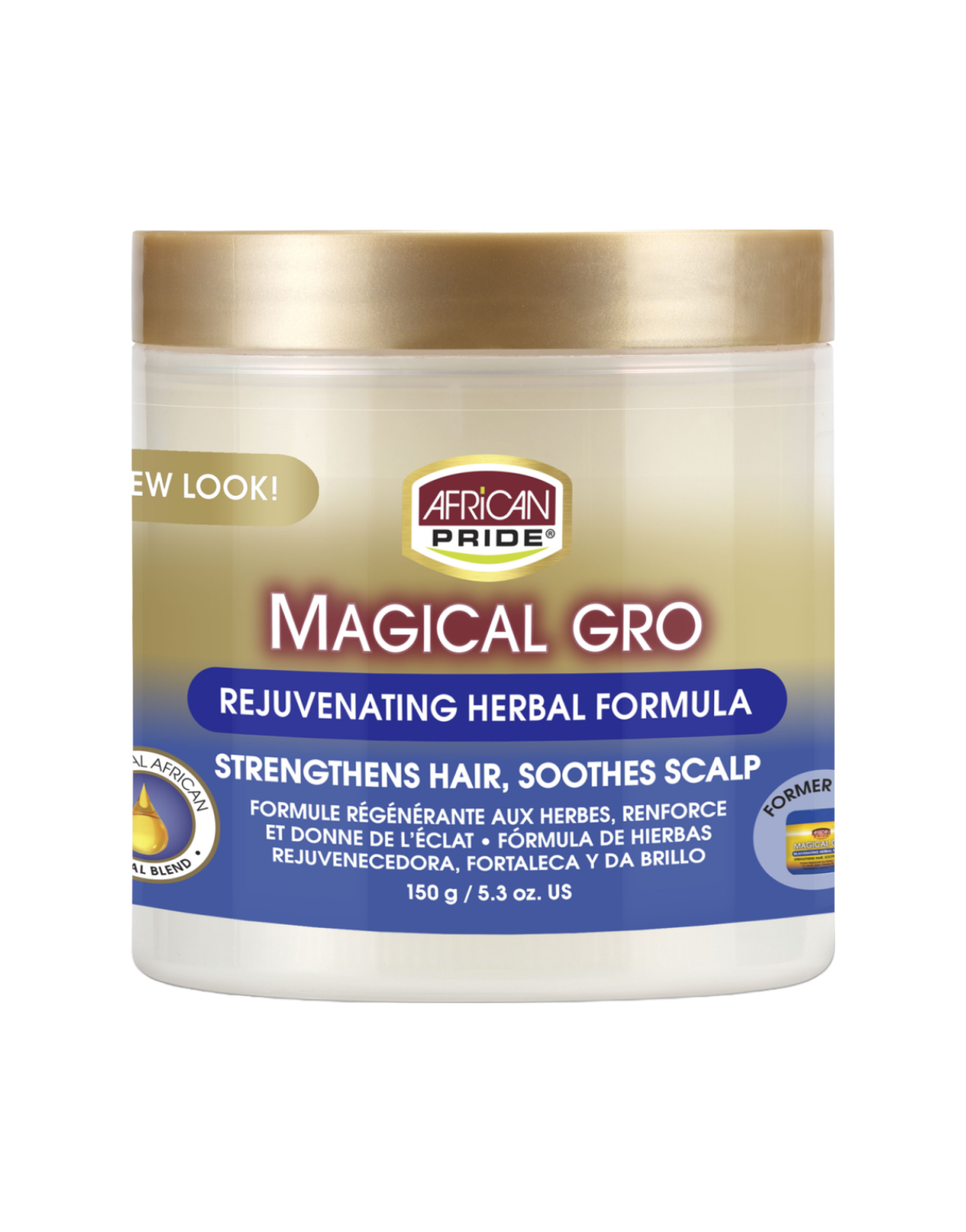 African Pride - Magical Gro Rejuvenating Herbal Formula 5.3oz – Douty ...