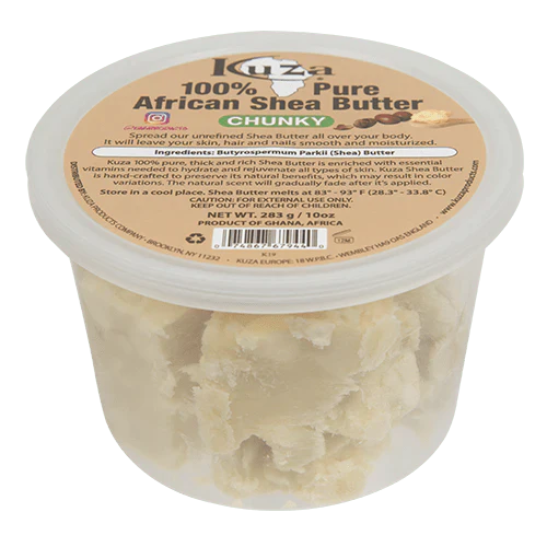 Kuza - 100% Pure African Shea Butter, White, Chunky – Douty African