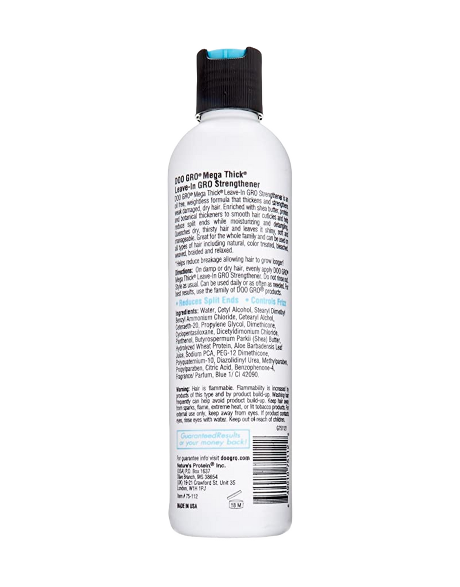 DOO GRO - Mega Thick Leave-In Strengthener – Douty African