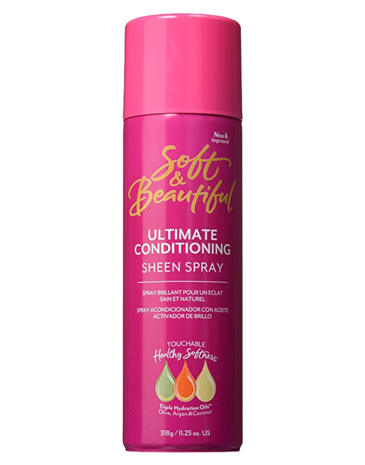 Soft & Beautiful - Oil Sheen Conditioning Spray – Douty African Online
